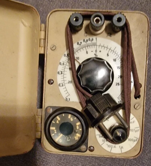 MEASURING BRIDGE R C meter resistance capacity antique 1948 £8.66 ...