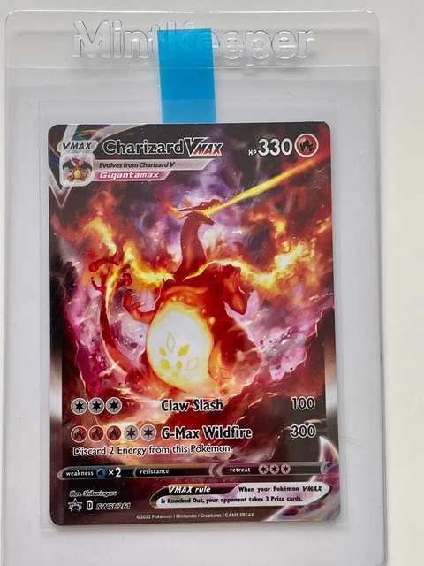 POKÉMON TCG CHARIZARD VMAX SWSH Black Star Promos SWSH261 Holo Promo ...