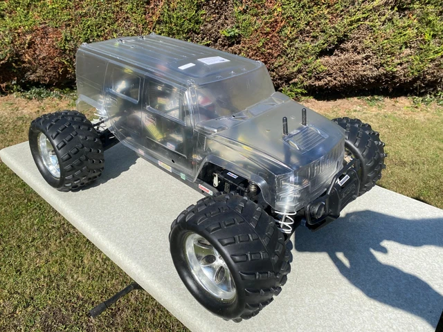 1/5 FG MONSTER Truck Petrol with FG Hummer Body £498.32 - PicClick UK