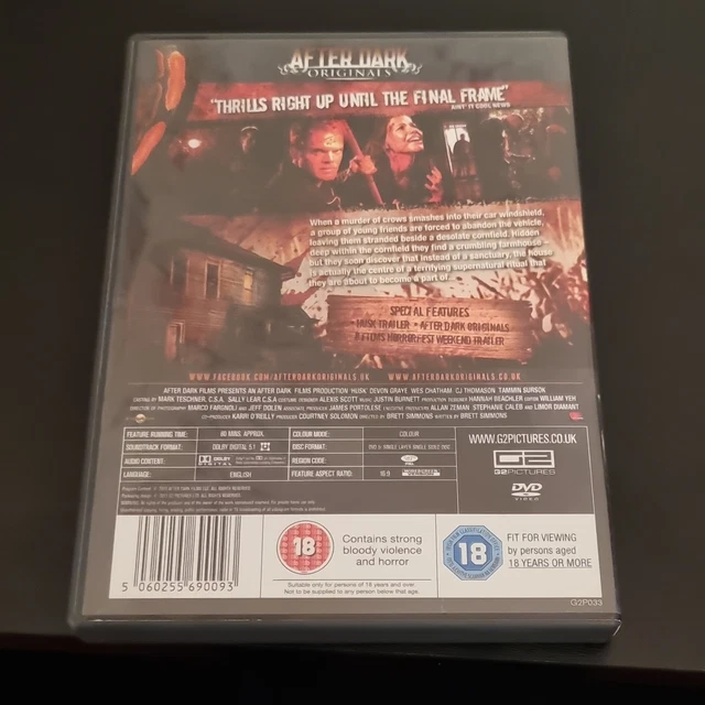 HUSK DVD AFTER Dark Originals Horror 18 PAL Region 2 2011 £2.77 ...