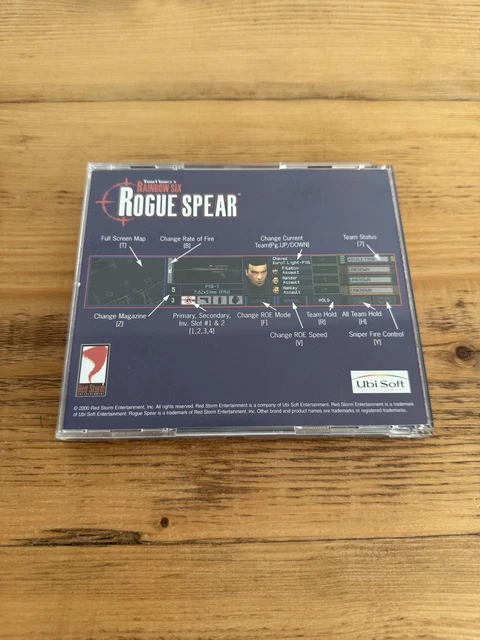 TOM CLANCY'S RAINBOW Six Rogue Spear - PC CD-ROM Computer Game £1.17 ...