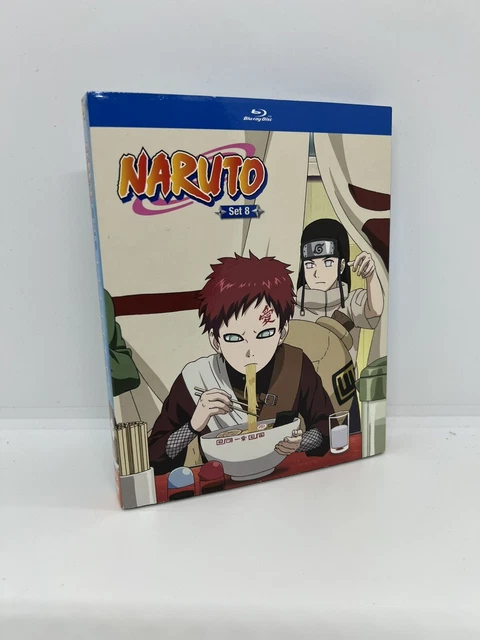 NARUTO SET 8 Blu-ray Box Set cover art poster INCLUDED 193-220 EUR 13 ...