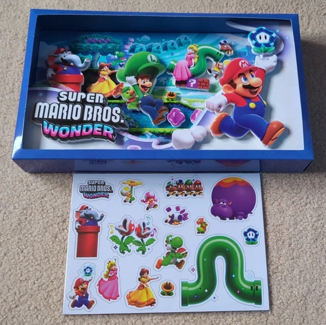 OFFICIAL SUPER MARIO Bros Wonder 2D DIORAMA & Magnet Set £22.99 ...
