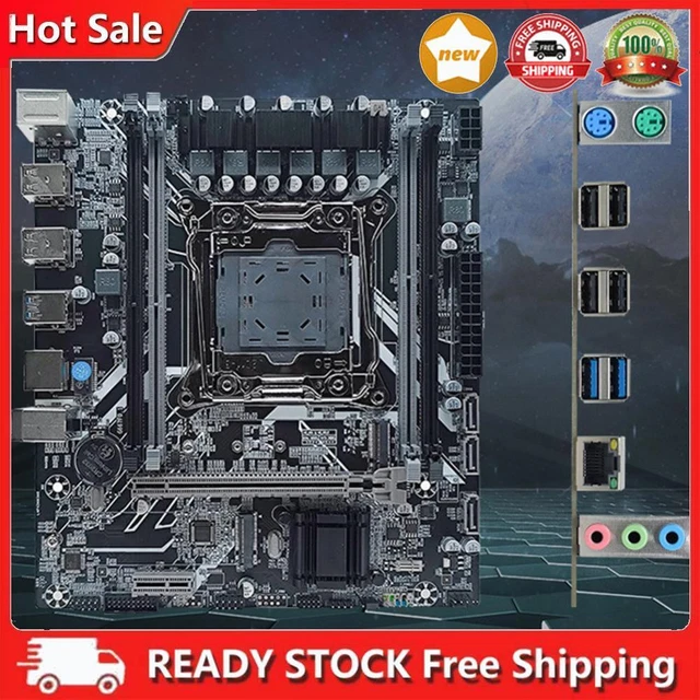 X99 LGA 2011-3 Motherboard PCIE16X PC Mainboard SATA 3.0 for Intel Xeon ...