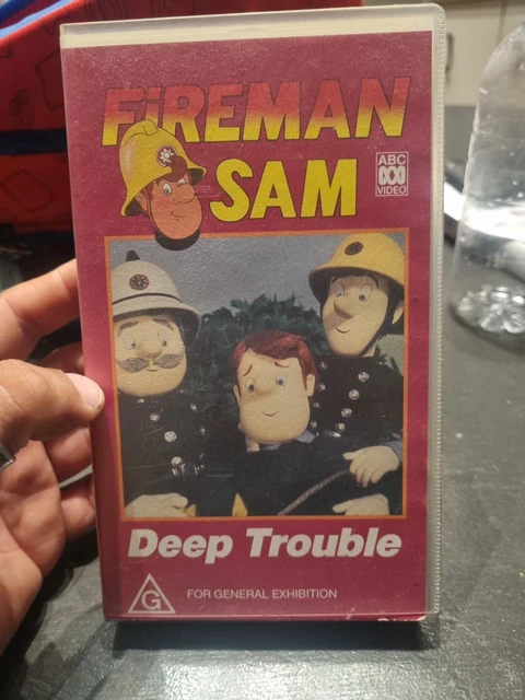 FIREMAN SAM VHS Deep Trouble 1995 ABC Australia Video Tape. V12 EUR 22 ...