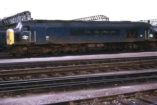 ORIGINAL COLOUR SLIDE of D118 BR class 45 Peak diesel loco £2.25 ...