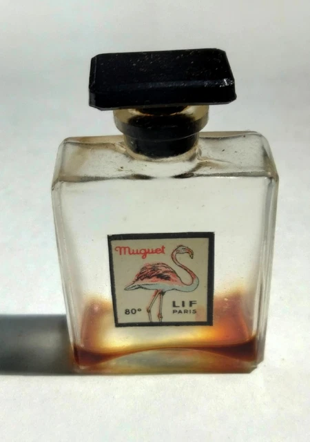 MINIATURE DE PARFUM très ancienne " LIF Paris MUGUET " vide, 80°, occasion EUR 5,00 - PicClick FR