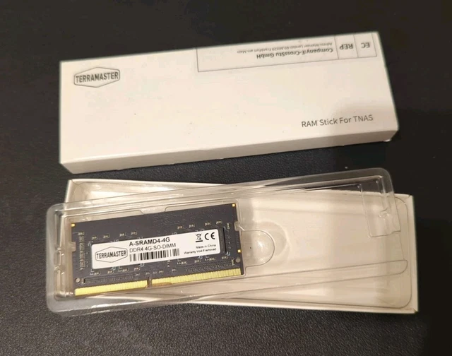 TERRAMASTER DDR4 4G RAM Stick Memory Card for F2-223, F4-223, F2-423 ...