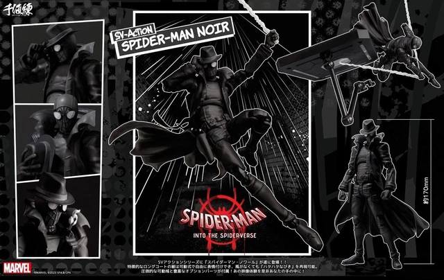 SENTINEL SV ACTION Spider-Man Into The Spider-Verse Spider-Man Noir EUR ...