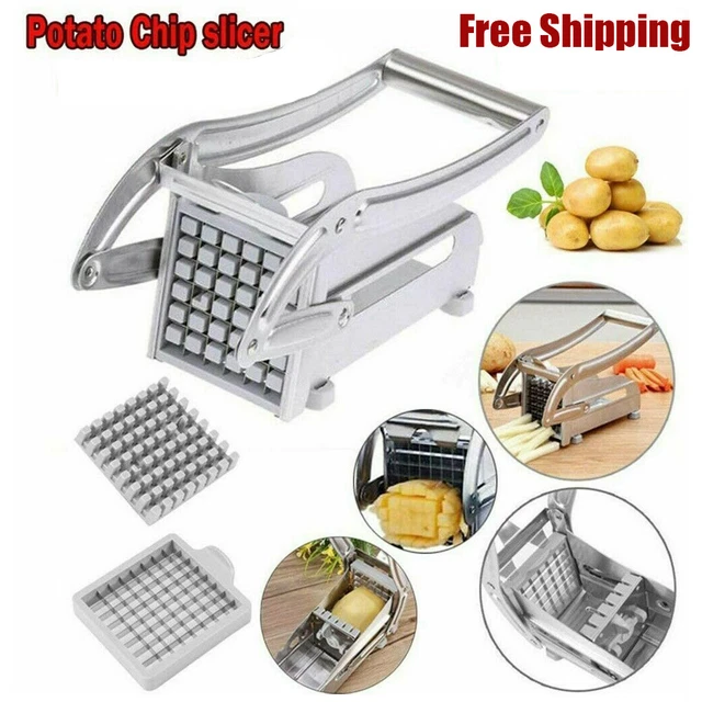 Potato Chipper French Fries Slicer Chip Cutter Chopper Maker Slicer 2