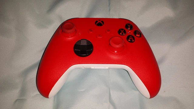 MICROSOFT WIRELESS CUSTOM Controller - Xbox Series X/S/PC - Red Model ...