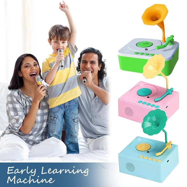 KIDS GRAMOPHONE-WITH LEARNING Cards Set,Children's ч Story D1P0 ...