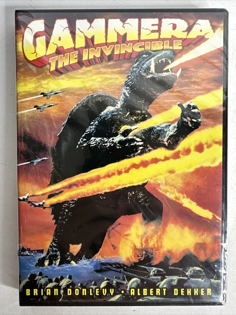 GAMMERA THE INVINCIBLE alias Gamera the Giant Monster 1965 DVD Kaiju ...