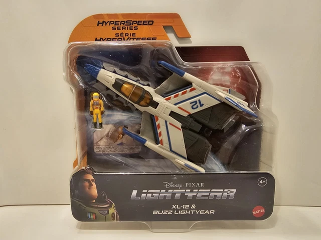 DISNEY PIXAR LIGHTYEAR Hyperspeed Series XL-12 & Buzz Lightyear £17.99 ...