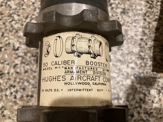 HUGHES AIRCRAFT COMPANY WW2 booster feed electric motor - as new $80.00 ...
