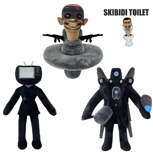 SKIBIDI TOILET PLUSH Doll Cute And Cuddly Stuffed Toy Short Plush 30cm ...