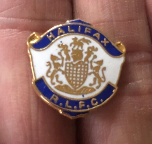 RARE OLD HALIFAX Rugby League F.c. Crest Enamel Pin Badge £3.99 ...