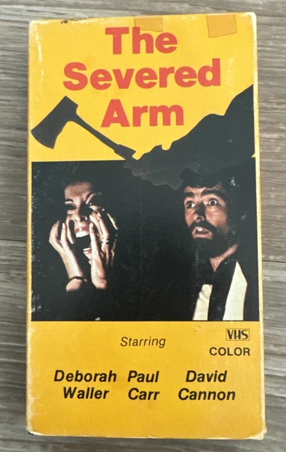 THE SEVERED ARM VHS 1973 70s Horror Slasher Congress Used Tested Works ...