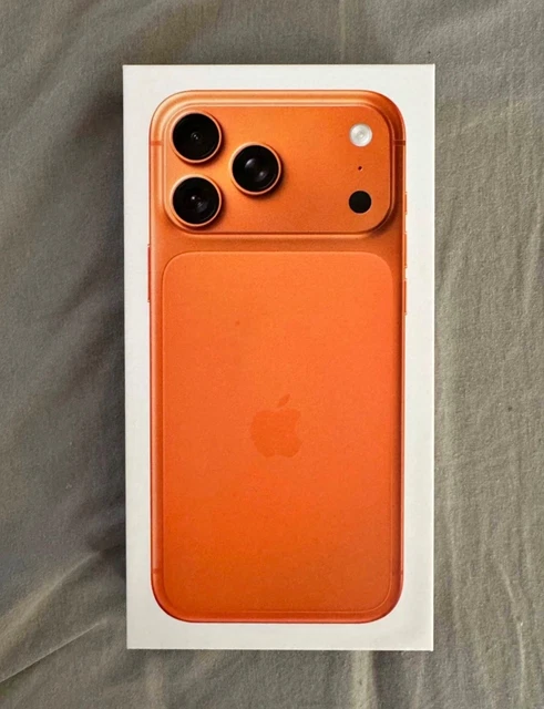 APPLE IPHONE 17 pro max cosmic orange (256gb) £771.68 - PicClick UK