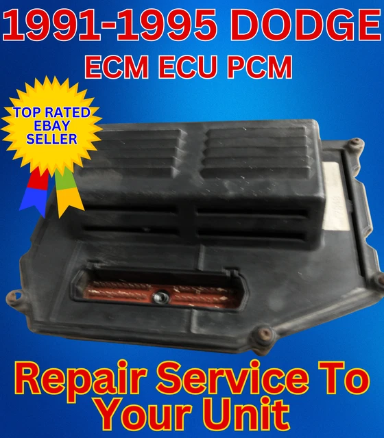 DODGE RAM TRUCK Gas Motor ECM ECU PCM Engine Computer Repair & Return ...