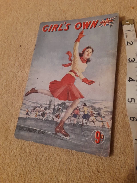 VINTAGE 1940S GIRLS Own Magazine December 1943 Ww2 £4.25 - PicClick UK