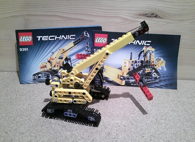 LEGO TECHNIC 9391 Raupenbagger Tracked crane Kran EUR 13,90 - PicClick DE