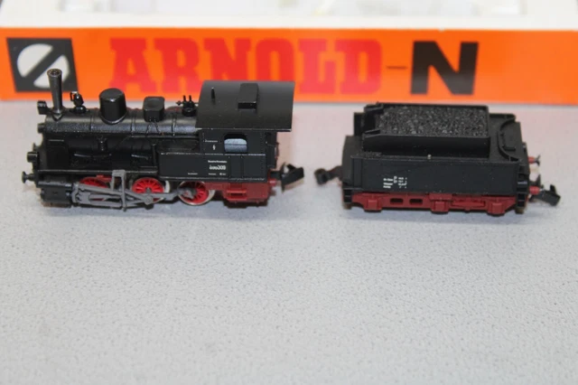 ARNOLD 2224 DAMPFLOK Baureihe 89 mit Schlepptender Spur N OVP #Y608 EUR ...