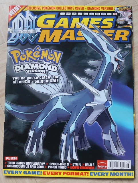GAMES MASTER COLLECTABLE Magazine Featuring Pokemon Diamond RARE £14.99 ...