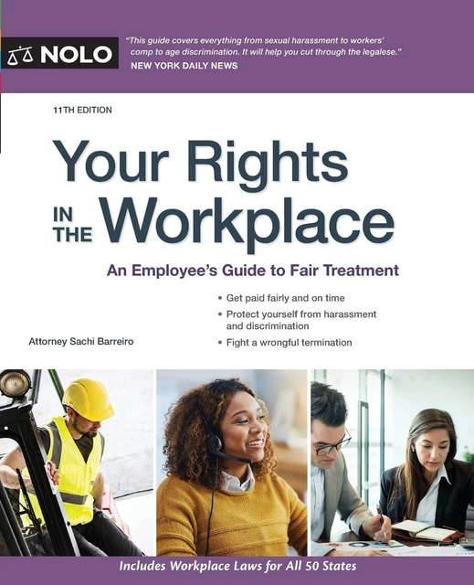 YOUR RIGHTS IN THE WORKPLACE: AN EMPLOYEE GUIDE TO LEGAL By Richard L ...