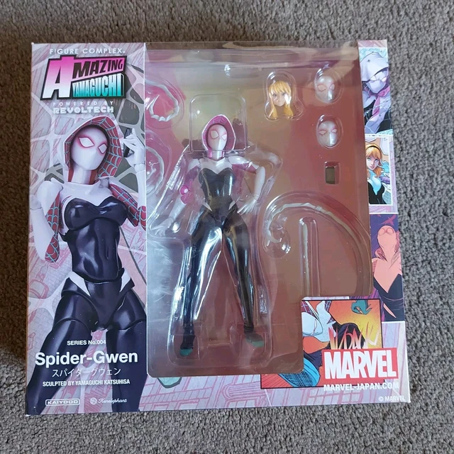 KAIYODO FIGURE COMPLEX AMAZING YAMAGUCHI Spider-Gwen REVOLTECH Action ...