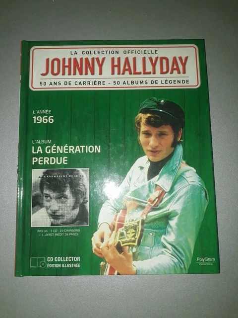 COLLECTION OFFICIELLE JOHNNY Hallyday. EUR 20,00 - PicClick FR