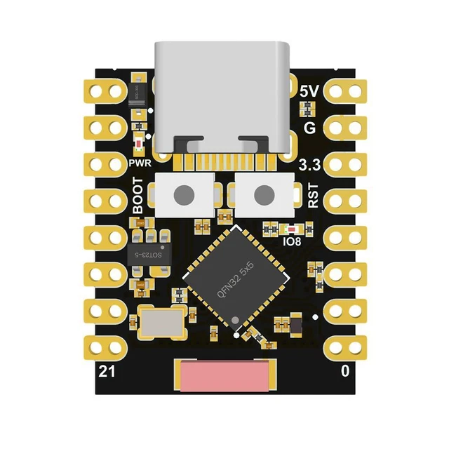 Esp32 C3 Dev Board 3 3 6v Power Supply Esp32 Supermini Low Power Black