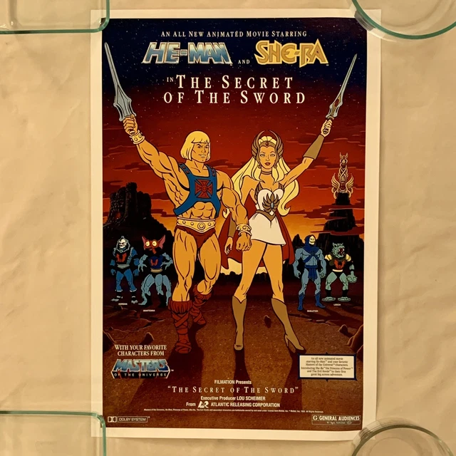 HE-MAN & SHE-RA from HE-MAN Cartoon Posters 16" x 24" £9.37 - PicClick UK