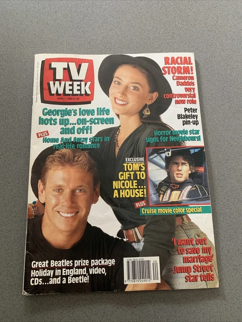 TV WEEK 1990 - Sigrid Thornton, Nicole Kidman, Georgie Parker, Madonna ...