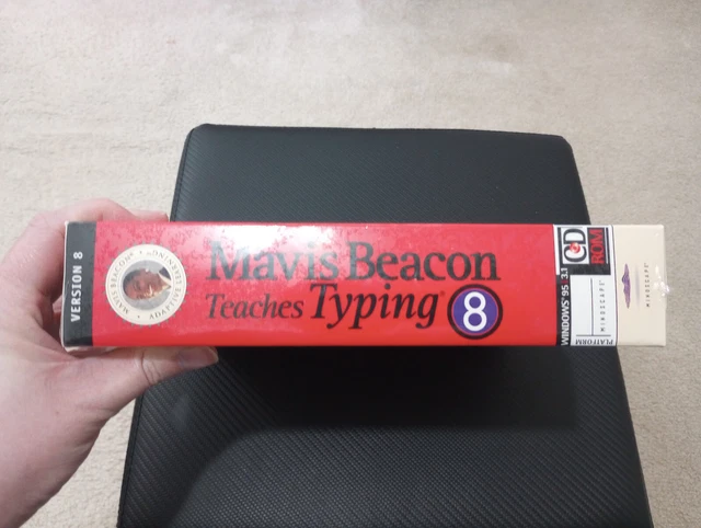MAVIS BEACON TEACHES Typing Version 8 For Windows 95 BRAND NEW SEALED ...