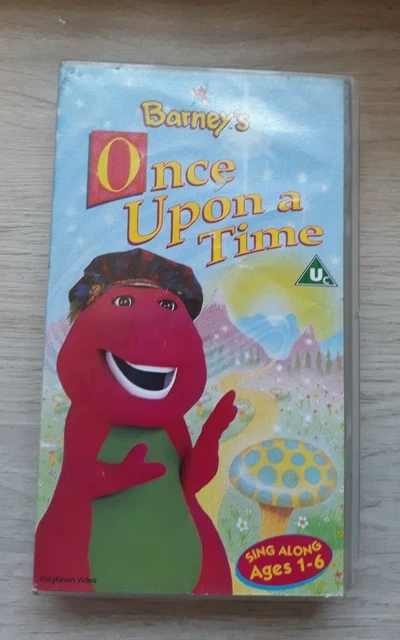 BARNEY AND FRIENDS video once upon a time vhs £12.99 - PicClick UK