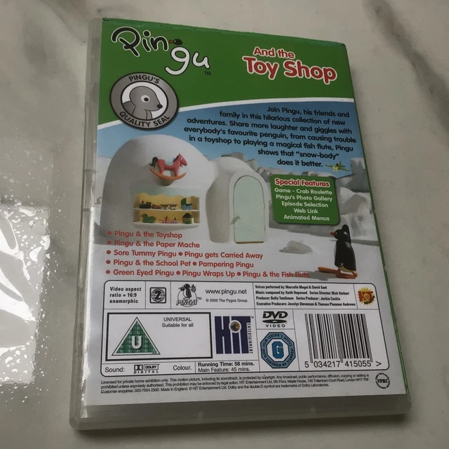 PINGU AND THE Toy Shop Dvd £7.98 - PicClick UK