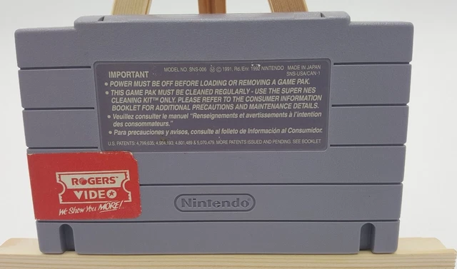 *CLEAN LABEL* THE Combatribes Super Nintendo Entertainment System. SEE ...