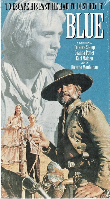 CULT WESTERN ON VHS BLUE w/Terence Stamp, Joanna Pettet, Ricardo ...