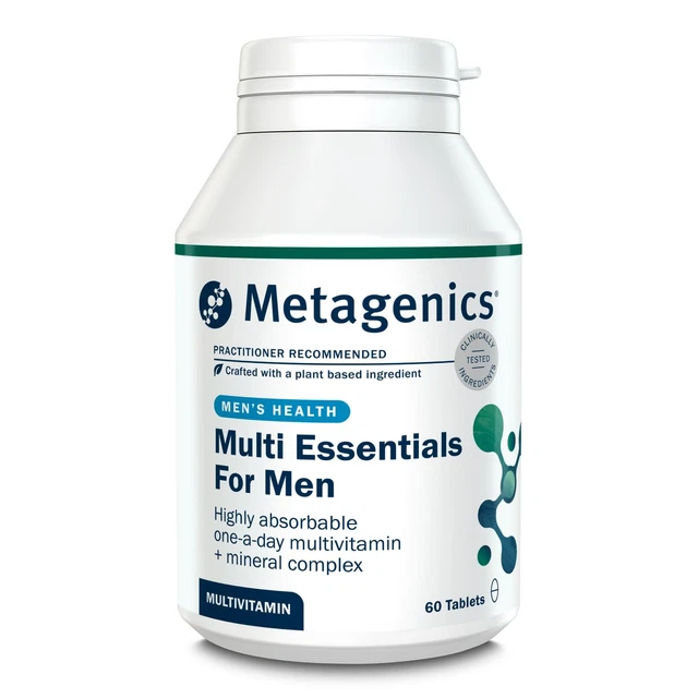 METAGENICS MULTI ESSENTIALS for Men Multivitamin - 27 Vitamins ...