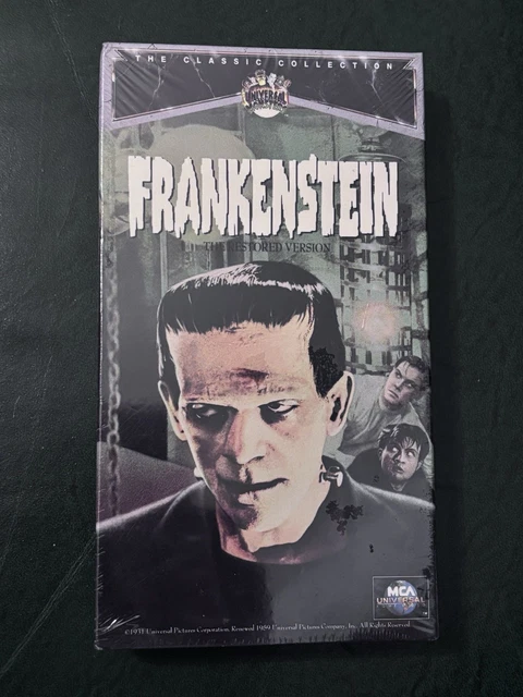FRANKENSTEIN VHS 1991 The Restored Version From 1931 New Sealed £10.51 ...