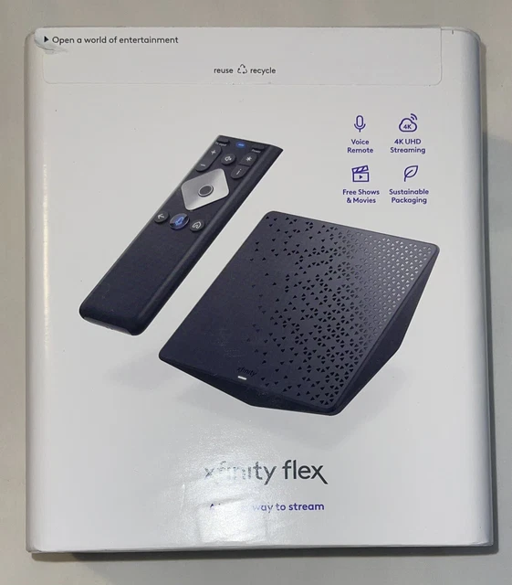 XFINITY FLEX TV Streaming Box 4K con control remoto totalmente NUEVO ...
