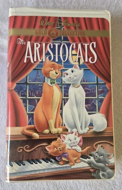 WALT DISNEY THE Aristocats Gold Collection (VHS, 1996) Clamshell Case ...