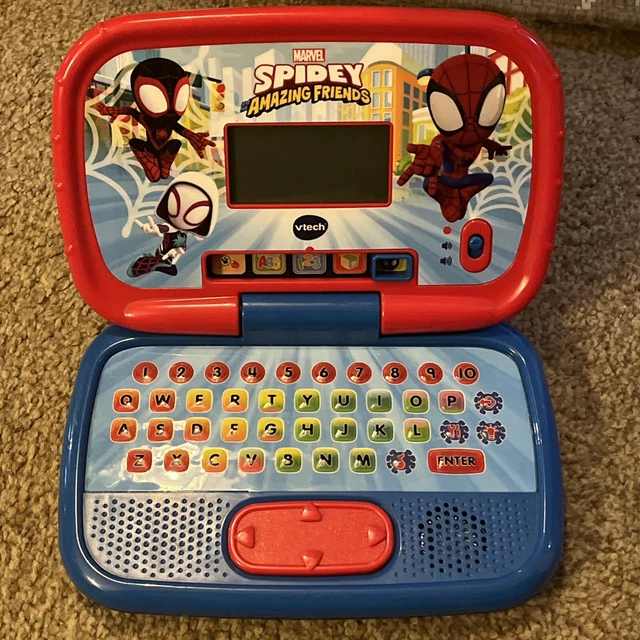 VTECH SPIDEY AND His Amazing Friends: Spiderman Learning Laptop Tested ...