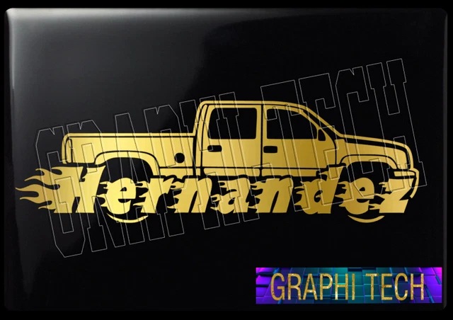 HERNANDEZ CAMIONETA TROKIANDO decal calcomania pegatina sticker de ...