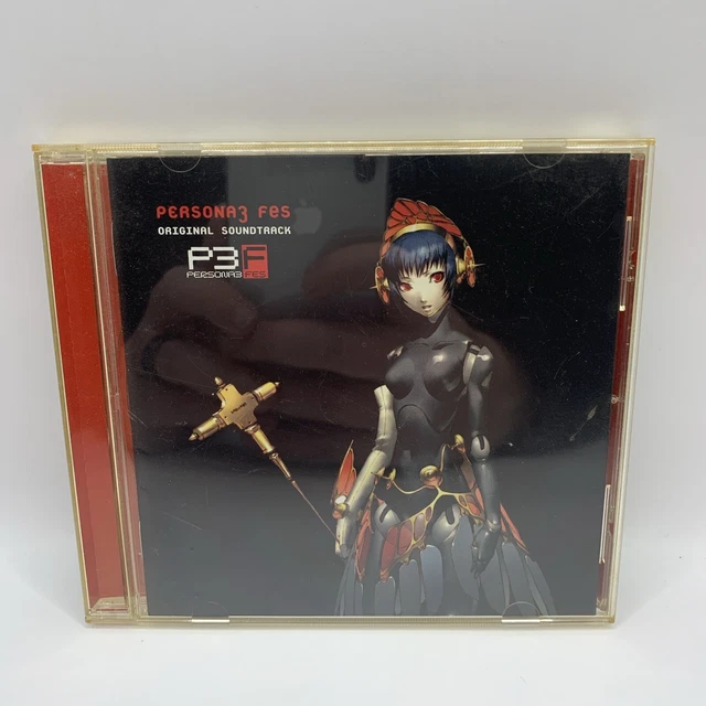 PERSONA 3 FES Original Soundtrack LE Cover CD OST P3FES Japan Import ...