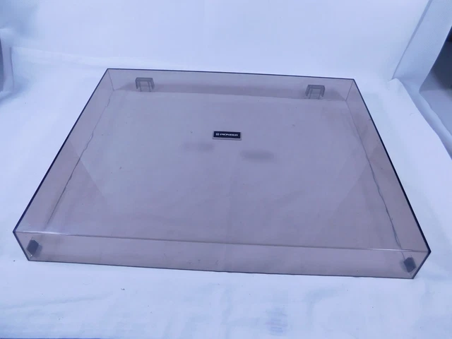 PIONEER PL-225 TURNTABLE Smoked Perspex Dust Cover / Lid £29.99 ...