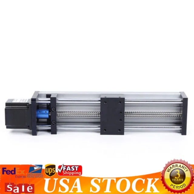 LINEAR GUIDE STAGE Rail Motion Slide Stage Actuator ＆ Motor Stepper ...