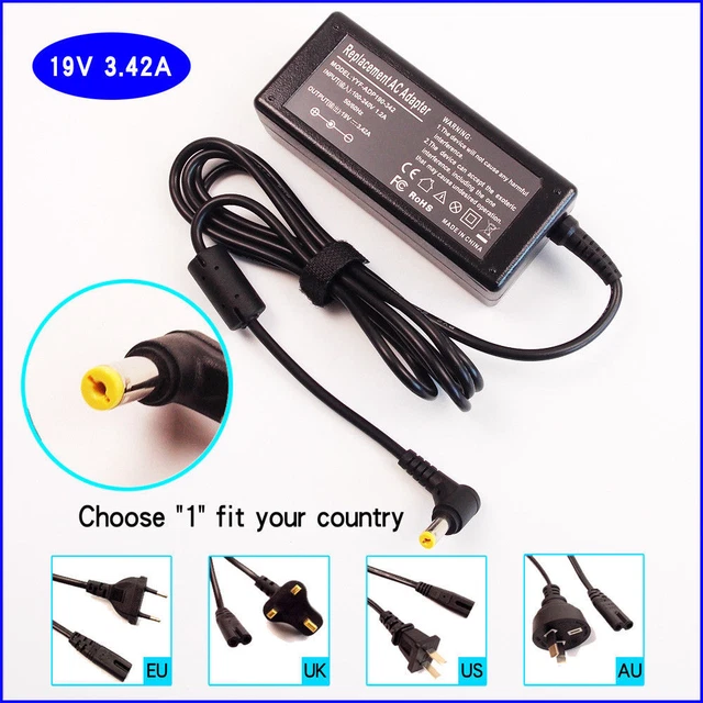 LAPTOP AC POWER Adapter Charger for Acer Aspire 5551G-4591 5552-3036 ...