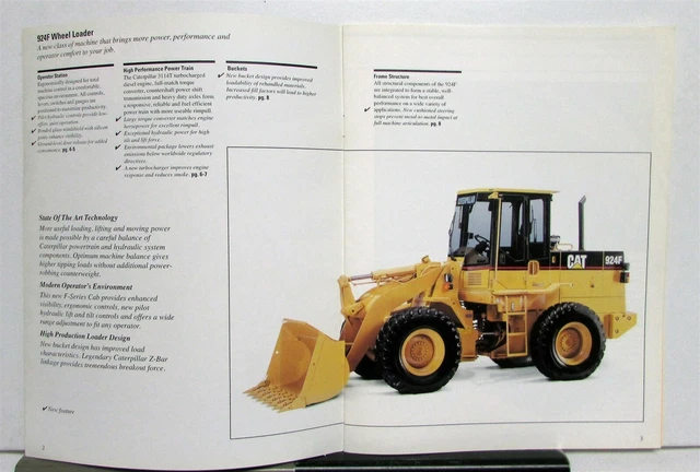 1995 CATERPILLAR 924G Wheel Loader Specifications Construction Sales ...